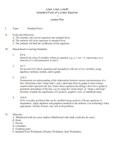 Standard Form 99 Examples Format How To Solve Pdf