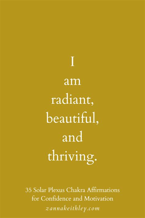 Solar Plexus Chakra Quotes