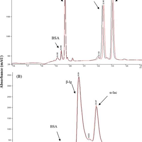 A Rp Hplc And B Se Hplc Chromatograms Of Native Black And
