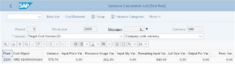 How To Configure Variance Split In Sap S4hana