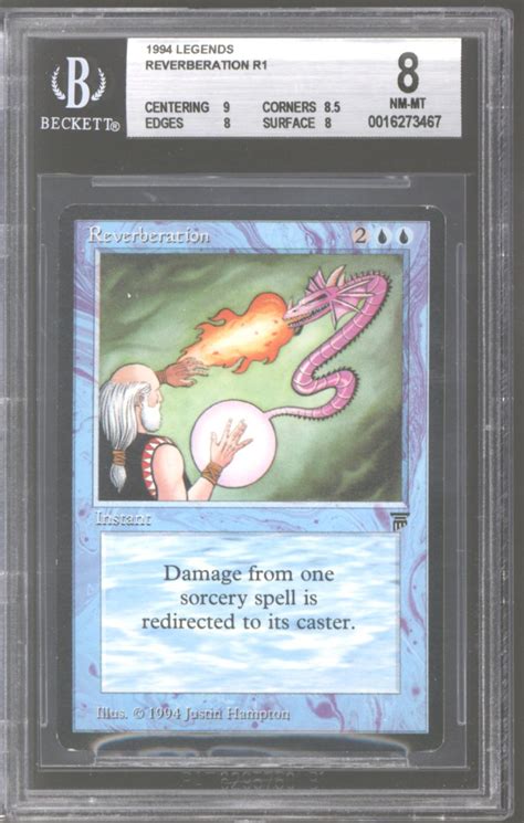 Magic The Gathering Legends Reverberation Bgs 8 9 8 5 8 8 Da