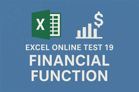 💰 Excel Online Test 19 Master Financial Functions In Excel Excel Guruji