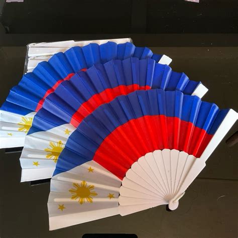 Cutesy Philippines Flag Abaniko Pamaypay Philippines Flag Philippines Fans Phlippines Souvenir