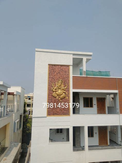 Front Elevation Ganesh Design