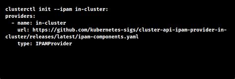 Kubernetes Ipam Cluster Ip Address Management