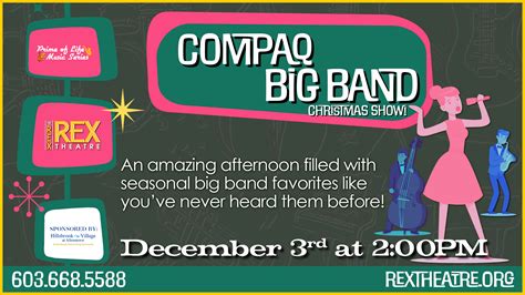 Compaq Big Band Christmas Show The Palace Theatres