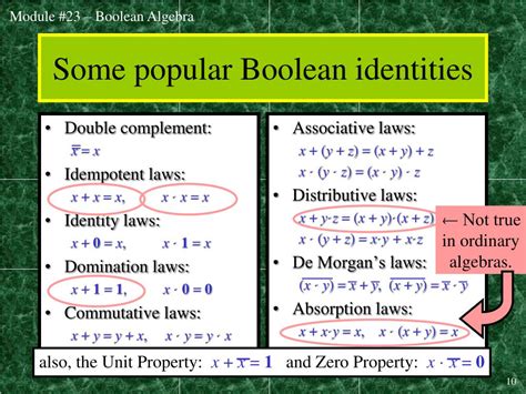 PPT Chapter 11 Boolean Algebra PowerPoint Presentation Free Download ID 1714806
