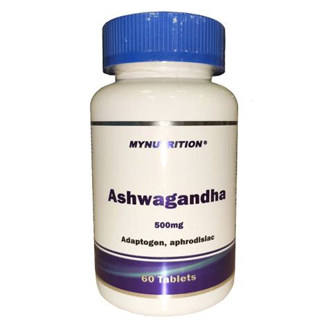 Ашваганда MyNutrition Ashwagandha, 500 мг, 60 таблеток купить в Москве ...