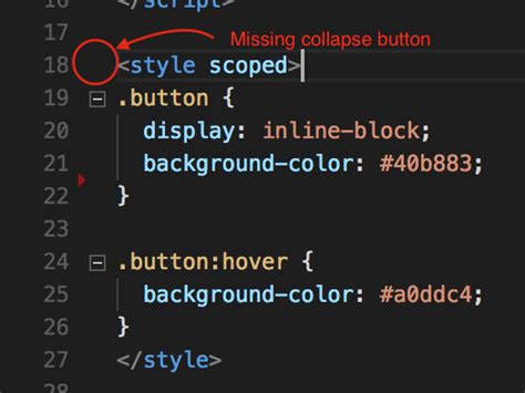 Allow Templatescriptstyle Tags To Be Collapsed In Vue Components · Issue 371 · Vuejsvetur