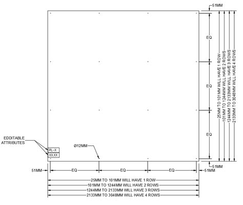 Stretch And Array Parameters With X And Y Set Points With Variable Points