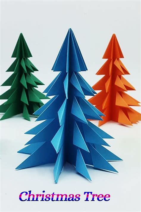3d Paper Christmas Tree Making Tutorial Artofit