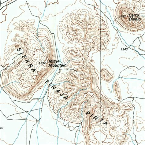 Dell City Tx 1985 100000 Scale Map By United States Geological