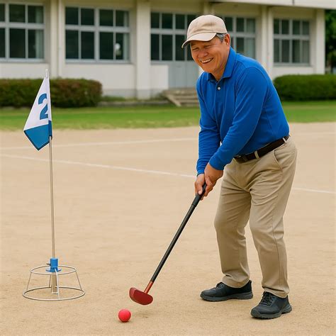 운동장 그라운드골프 하는법 8홀 그라운드골프코리아