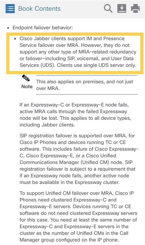Jabber Mra Failover Cisco Community