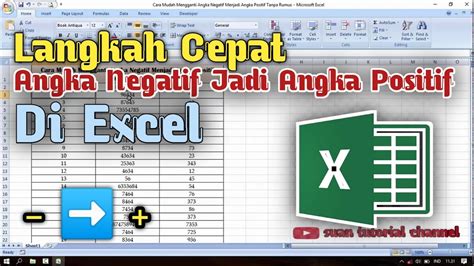 Rumus Excel Mengubah Bilangan Negatif Menjadi Positif Fungsi Excel My XXX Hot Girl