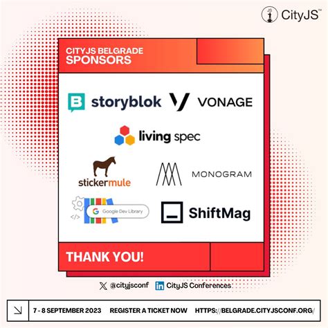 Cityjs Conferences On Linkedin Javascriptconference Belgradetech