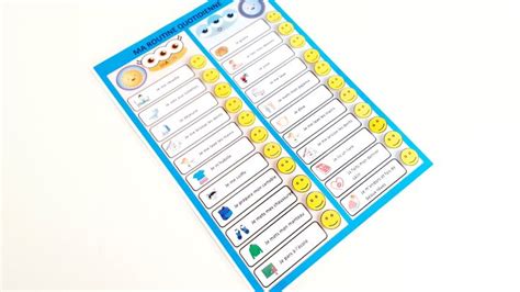Ma Routine Quotidienne Journée Type Calendrier Pour Enfant Tableaux De Responsabilités