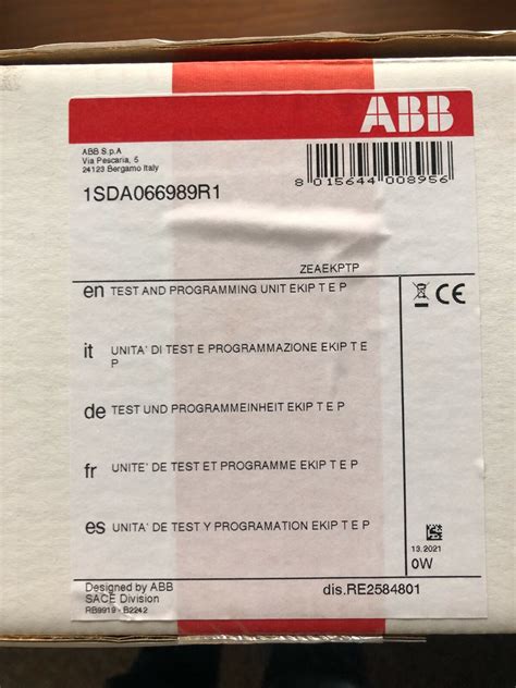 ABB Ekip T E P XT2 XT4 Test And Programming Unit For Sale Online EBay