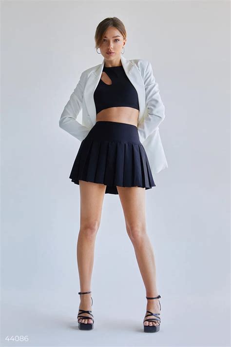 Юбка в складку арт 44086 ♡ интернет магазин Gepur