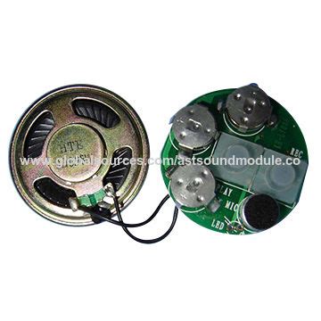 Buy Wholesale China Sound Module For Greeting Cards Vocal Module Sound Chip Voice Module With
