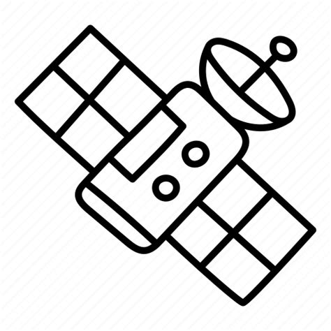 Satellite Space Communication Technology Station Icon Download On Iconfinder