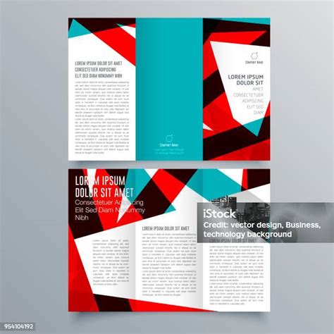 브로셔 디자인 브로셔 템플릿 창조적인 삼중 트렌드 브로셔 3단 브로슈어에 대한 스톡 벡터 아트 및 기타 이미지 3단 브로슈어 개념 검은색 Istock