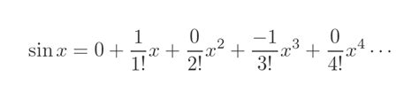 Graphicmaths Maclaurin Series Of The Sine Function