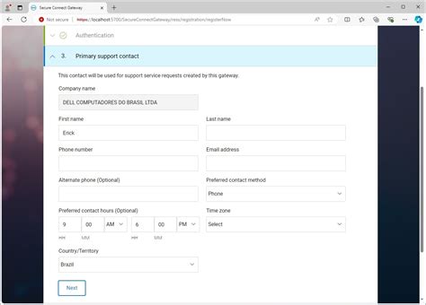 How To Install And Register Secure Connect Gateway Scg On Windows Server Dell Us
