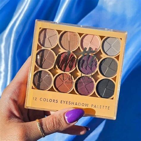 خرید و قیمت پالت سایه چشم 12 رنگ مات نود دودوگرل ترب