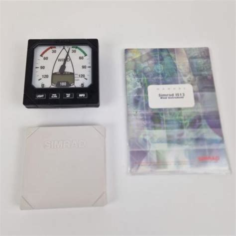 Simrad Is12 Wind Instrument Display E03897 Wind Speed Direction Display
