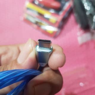 Jual Warna Random Kabel Ces Tipe C Ada Lampu Nya Keren Kabel Charger Type C Led Kabel Cas Type C