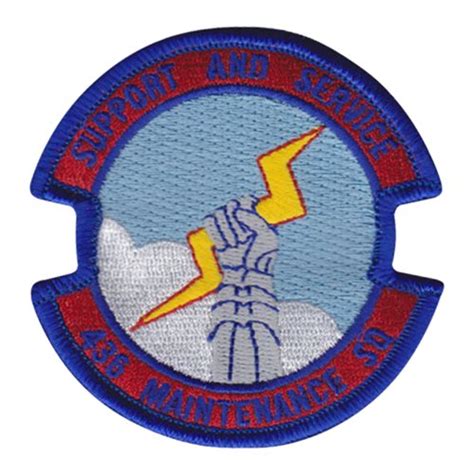 436 Mxs Custom Patches 436th Maintenance Squadron Patches