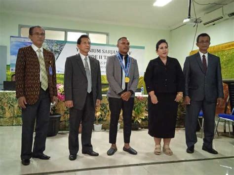 Mahasiswa Asal Timor Leste Raih Lulusan Terbaik Di Fp Unwar Bali Portal News