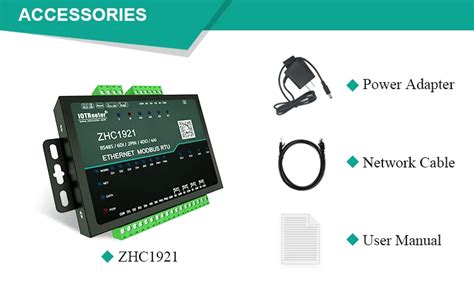 Digital Acquisition Mqtt Modbus Ethernet Gateway Zhc1921