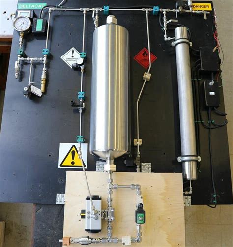 Assembly Of The Test Rig Download Scientific Diagram