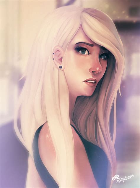 Фото Девушка со светлыми волосами By Milkcognac