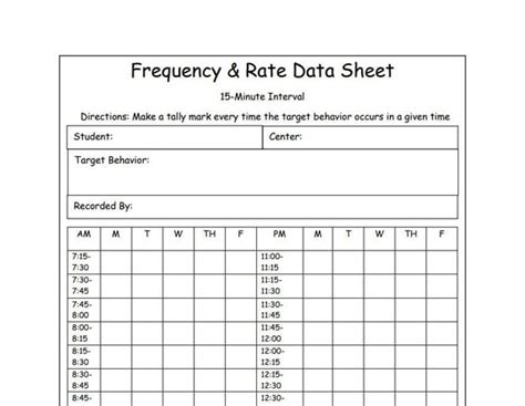 Iep Goal Tracking Sheets