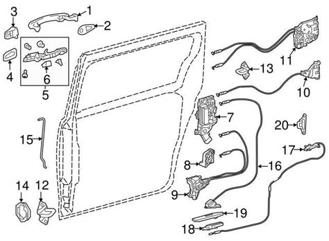 Exploring The Intricacies Of Toyota Sienna Door Parts A Comprehensive