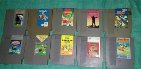 10 Cassettes De Nes Se Venden Juntos Mercadolibre