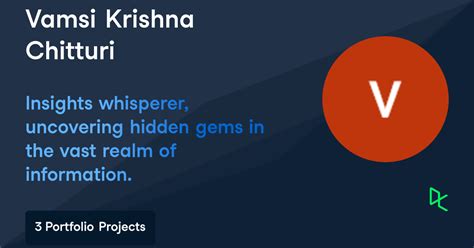 vamsi krishna chitturi software developer