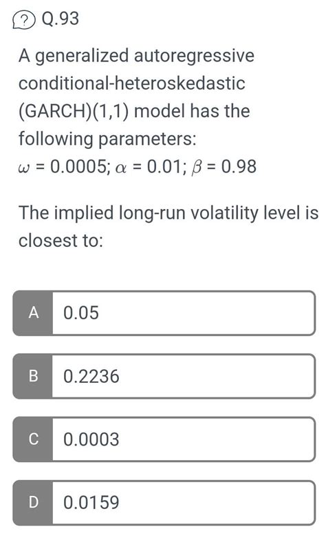 Solved A Generalized Autoregressive