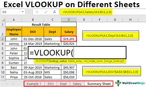 How To Use Vlookup In Excel For Different Sheets Design Talk