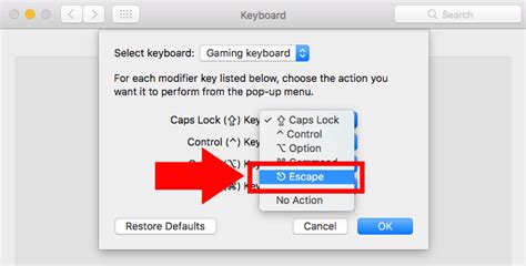 How To Remap The Caps Lock Key As Esc In Macos Sierra Quick Tips