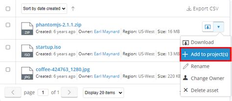 Adding And Sharing Files With The Assets Page Skytap Help And Documentation