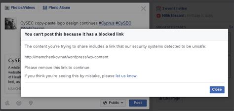 Facebook Security Policies WTF Leonid Mamchenkov