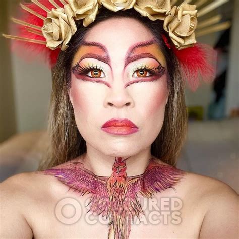 Lucifer Red Devil Colored Halloween Daily Contact Lenses