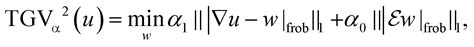 Total Generalized Variation Regularization For Multi Modal Electron