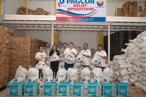 Pagcor Sends Aid To Areas Hit By Kristine In Bicol Journal News Online