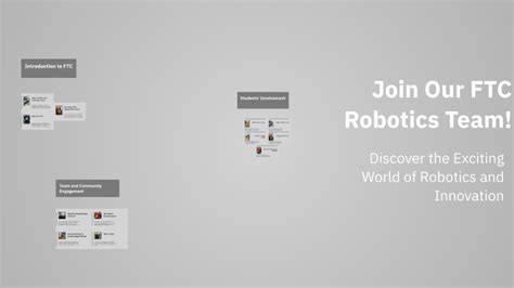 Join Our Ftc Robotics Team By Shalini Jetty On Prezi