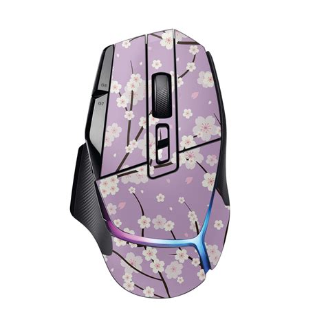Sakura Purple Skin For Logitech G502 X Plus — Mightyskins